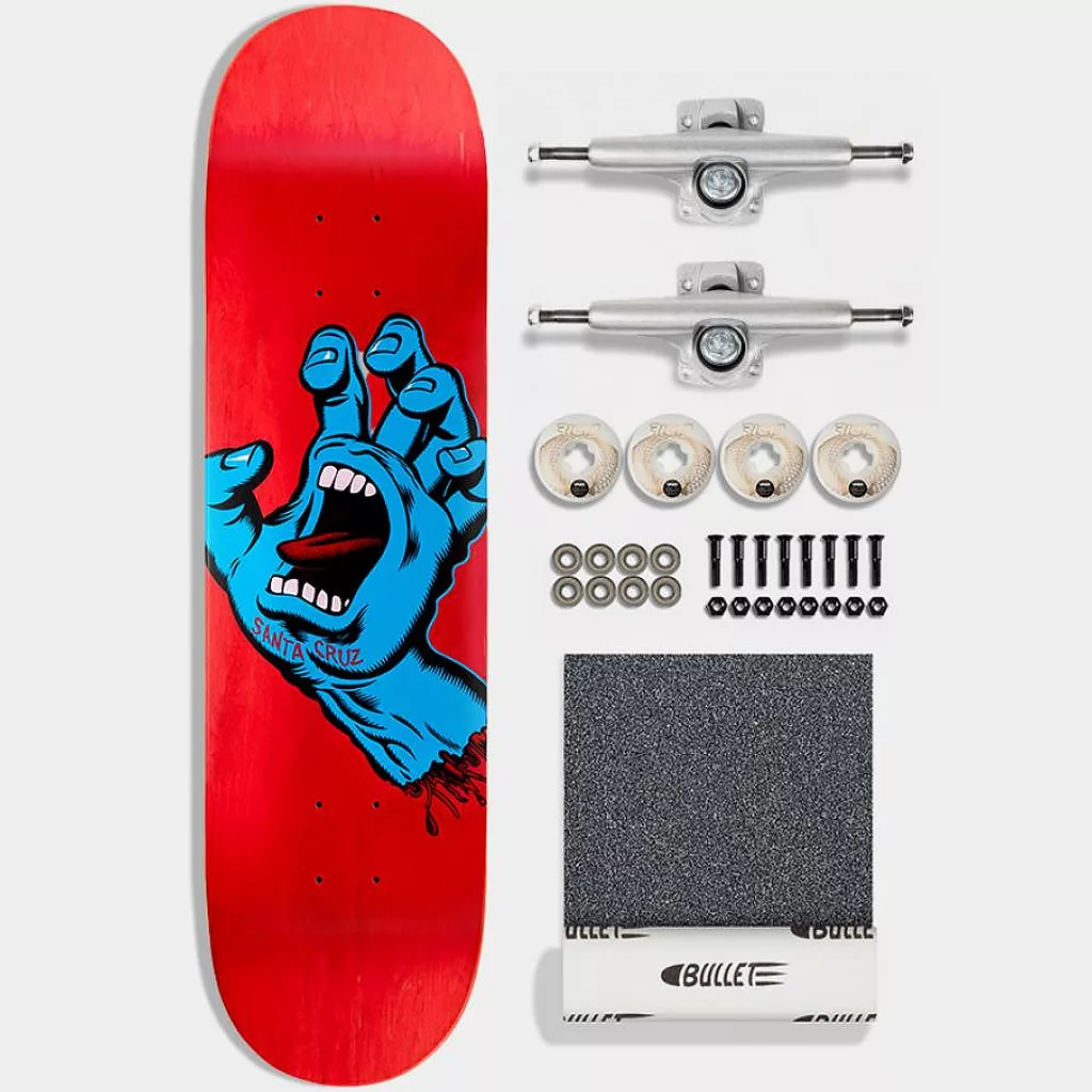 Santa Cruz Screaming Hand Red Kit 8" Gördeszka - Picar.